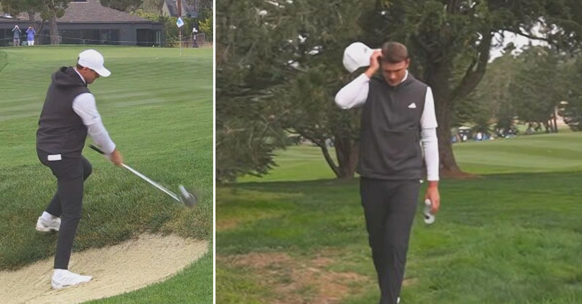 Golf: Mardröm för Ludvig Åberg – se stjärnans ovanliga miss | SVT Sport