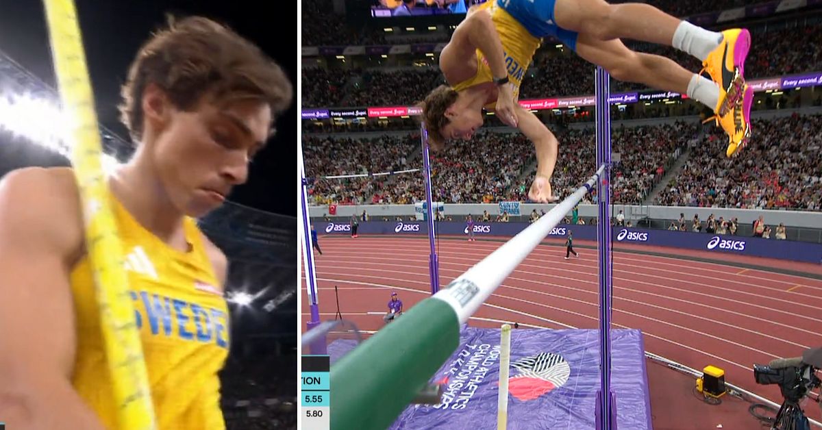 Friidrott: Armand Duplantis klar för final – utan att klara kvalhöjden ...