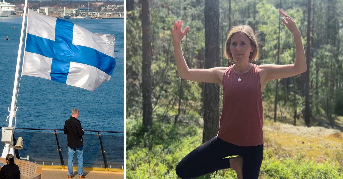 Maria från Varberg försöker bli lika lycklig som en finländare | SVT ...