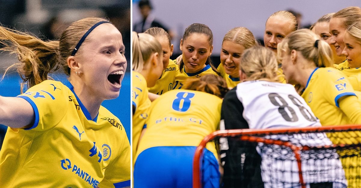Innebandy: Sverige till VM-final efter dramatisk semi mot Schweiz | SVT Sport