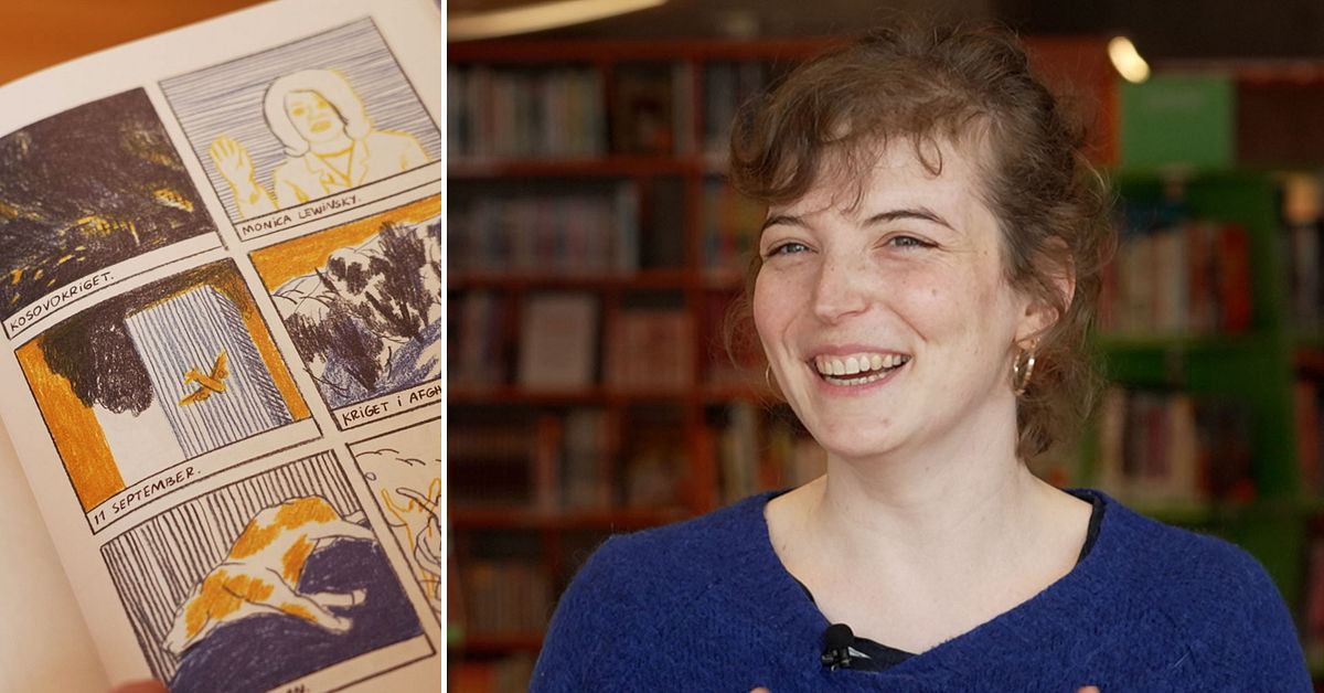 Juliette Mancini besöker Stockholms seriefestival | SVT Nyheter