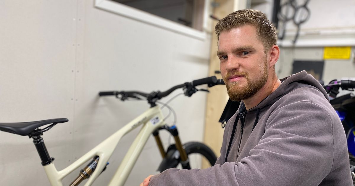 Max i Funäsdalen jagade ikapp cykeltjuvarna: ”Vrålade stanna” | SVT Nyheter