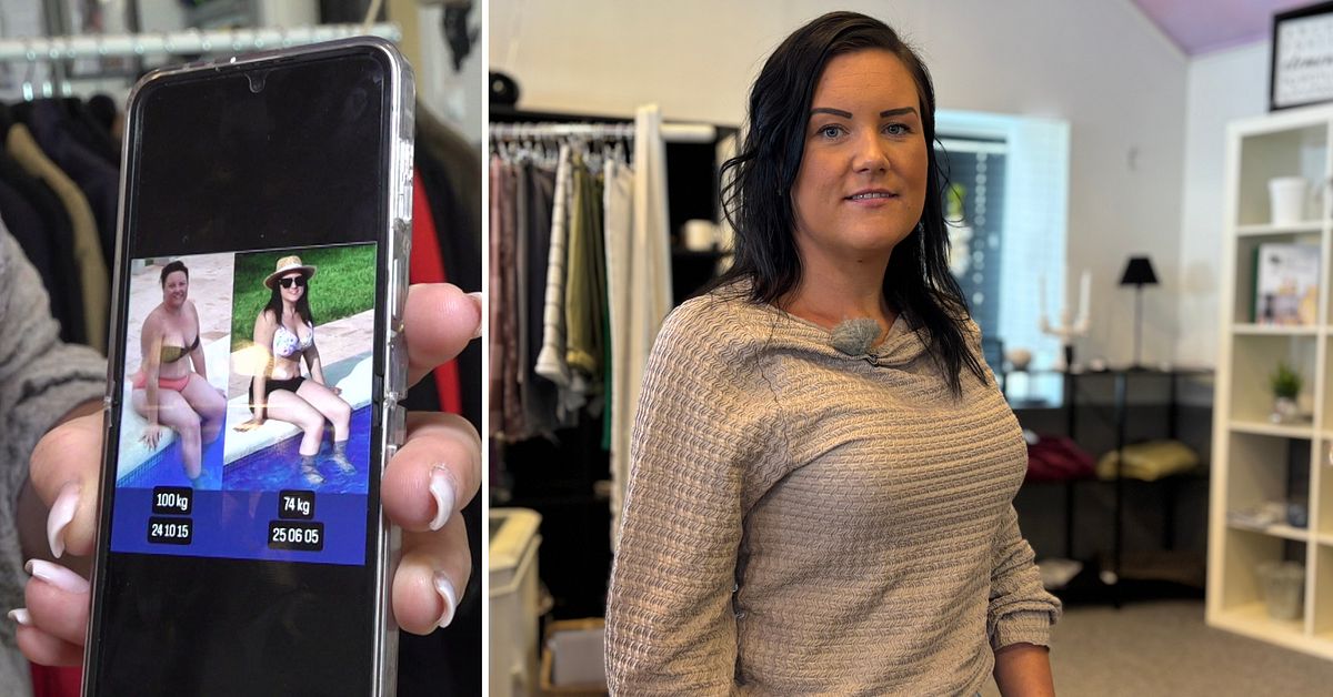 Emma, 37, led av fetma – vill att medicin subventioneras | SVT Nyheter