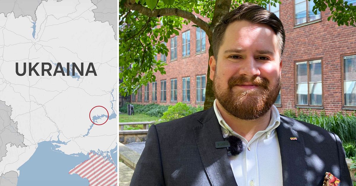 Halmstad blir vänort med krigsdrabbade Nikopol i Ukraina | SVT Nyheter