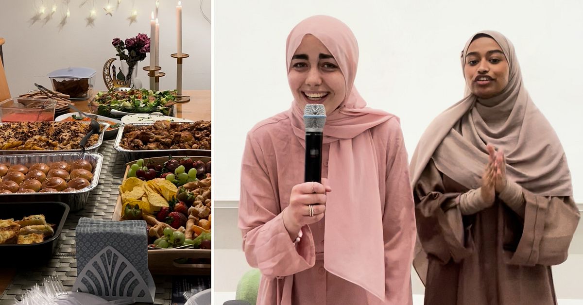 Följ med på iftar – festen som bryter fastan | SVT Nyheter
