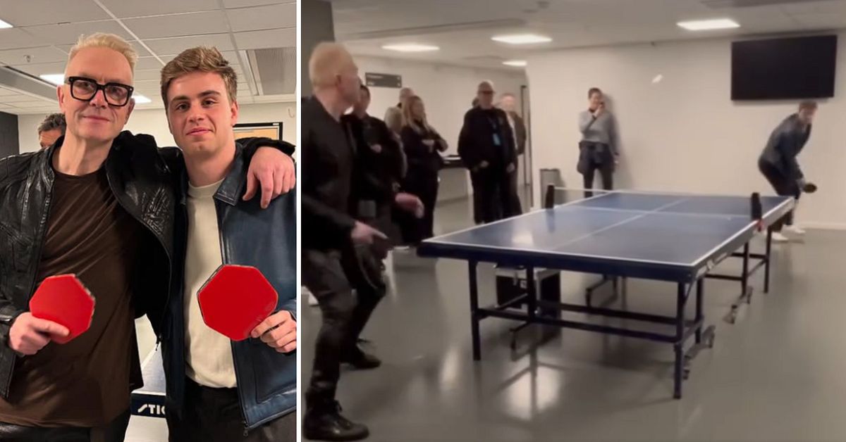 Bordtennis: Truls Möregårdh om speciella uppladdningen med bandet Kent ...