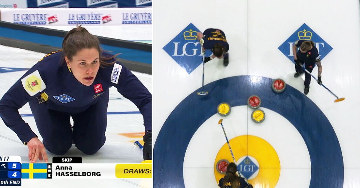 Curling: Sverige vidare till slutspel i curling-VM | SVT Sport