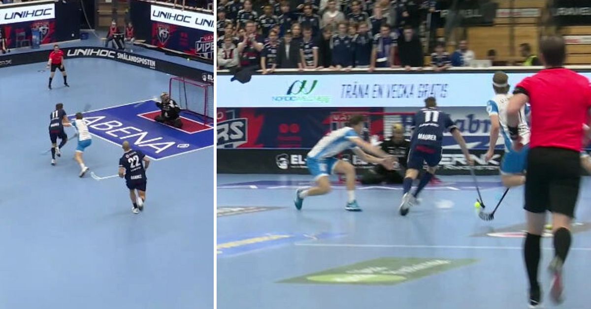Innebandy: Växjö klart för semifinal efter seger mot Kalmarsund | SVT Sport
