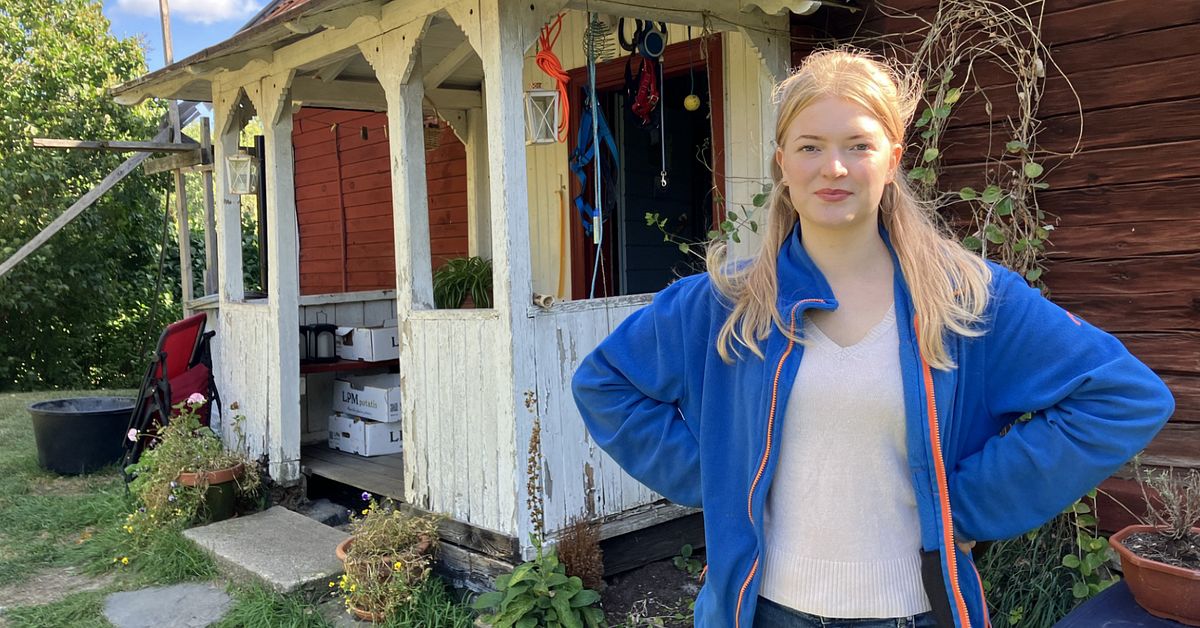 Wilma, 22, bor ensam i ett torp i Alunda – sparar 25 000 kronor i ...