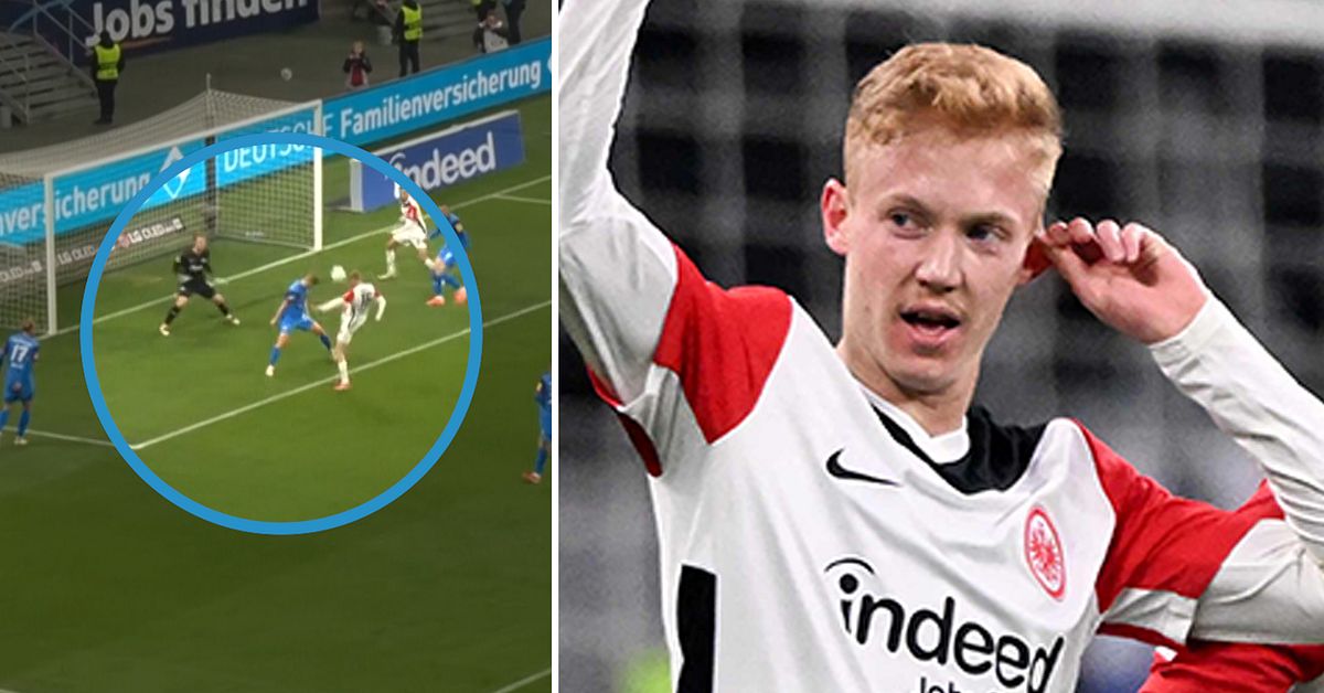 Fotboll: Hugo Larsson med spektakulärt avslut: ”Fick improvisera lite ...