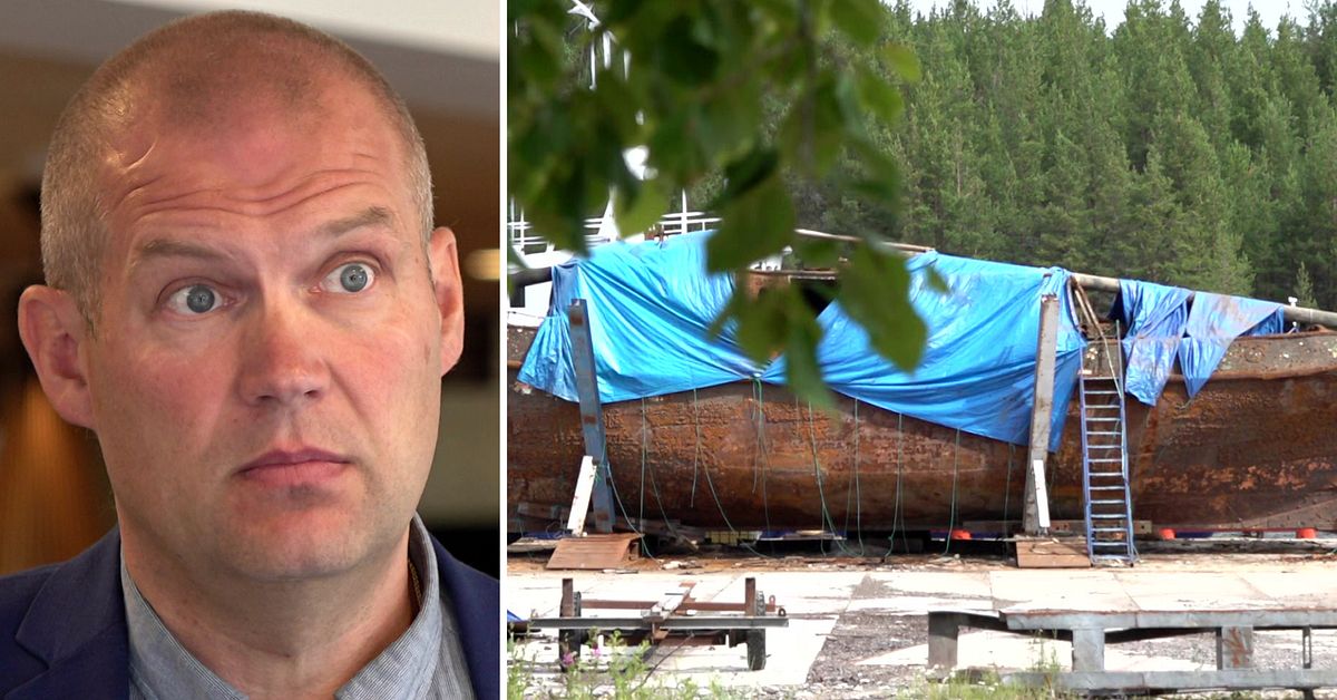 Piteås eget Vasaskepp skrotas – får inte stå i rondell | SVT Nyheter