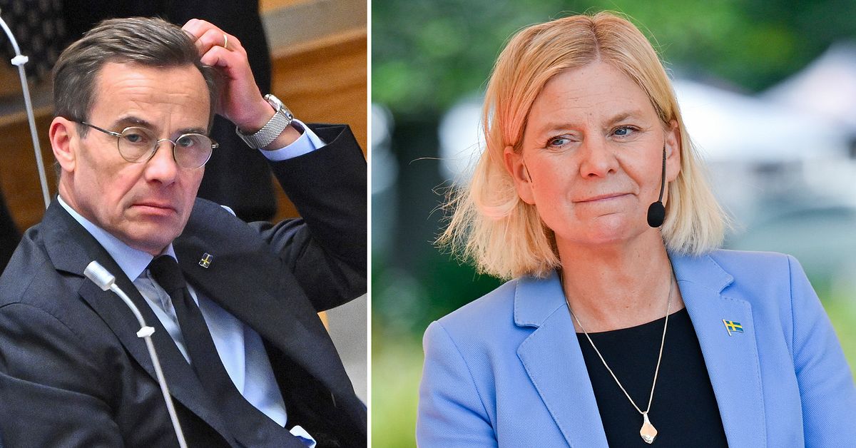 Ny mätning visar: Största gapet mellan blocken på knappt ett år | SVT Nyheter