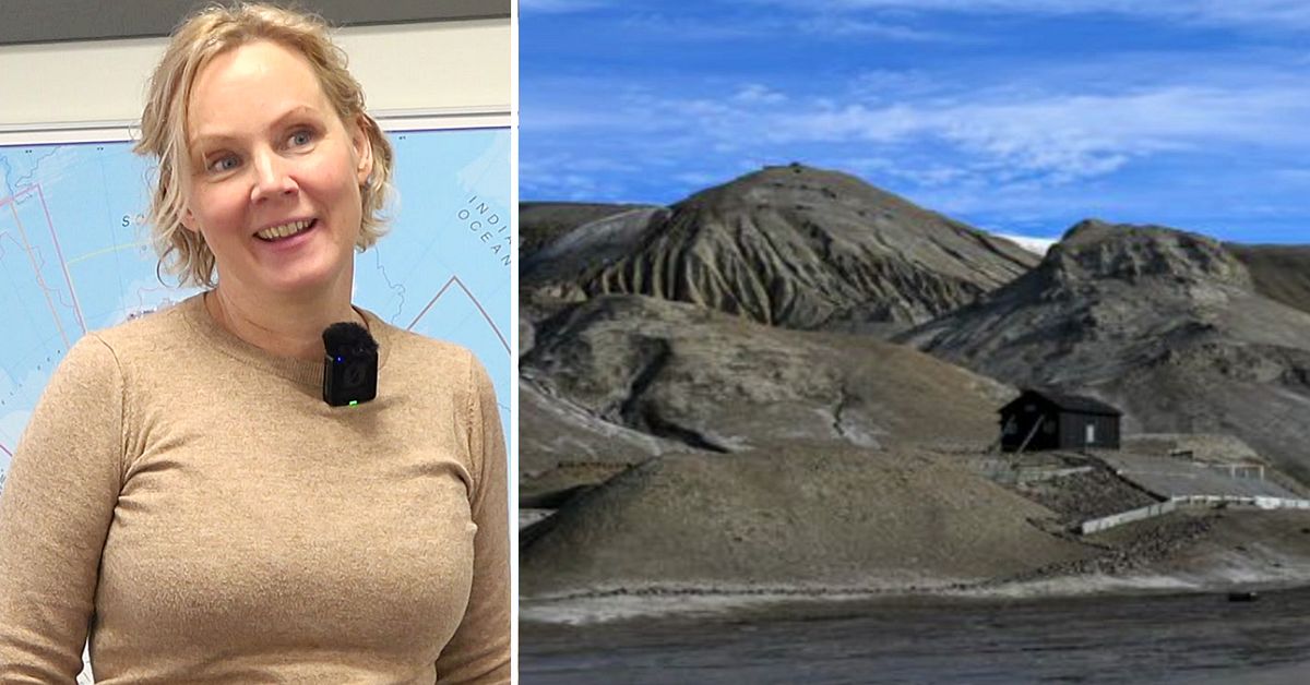 Jenny ska rädda Nordenskjölds stuga på Antarktis | SVT Nyheter