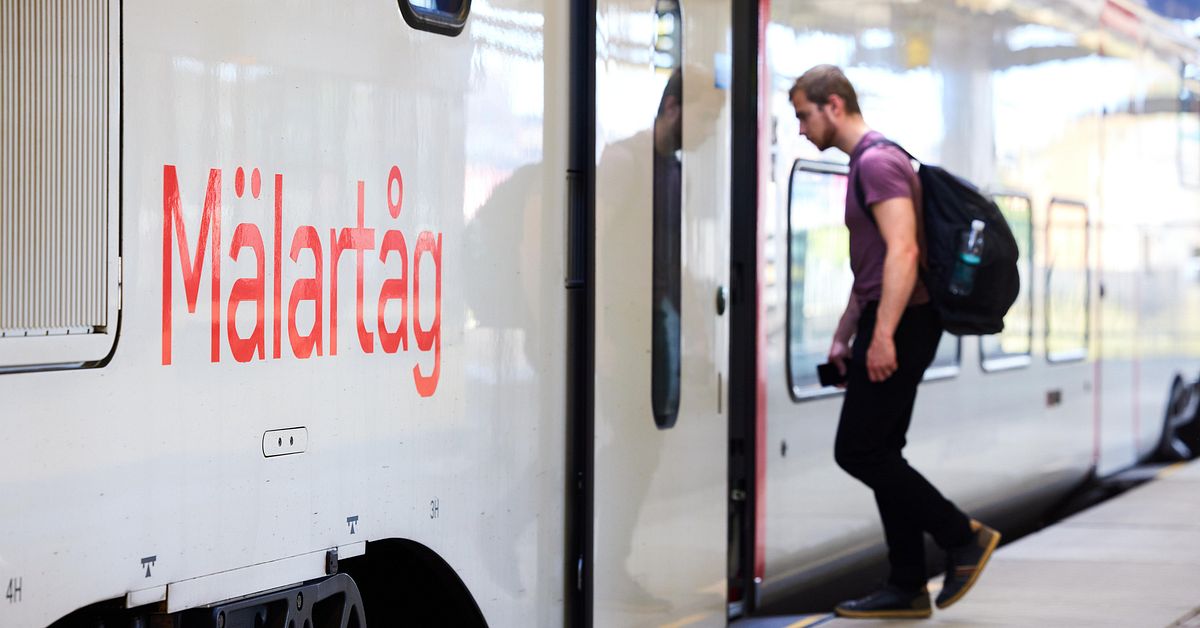 Planen: Fler avgångar med Mälartåg | SVT Nyheter