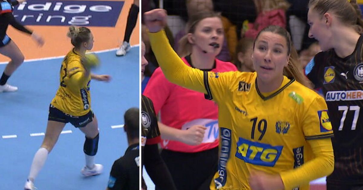 Handboll: Sverige fick sin revansch – vann mot Tyskland i VM-genrepet | SVT Sport