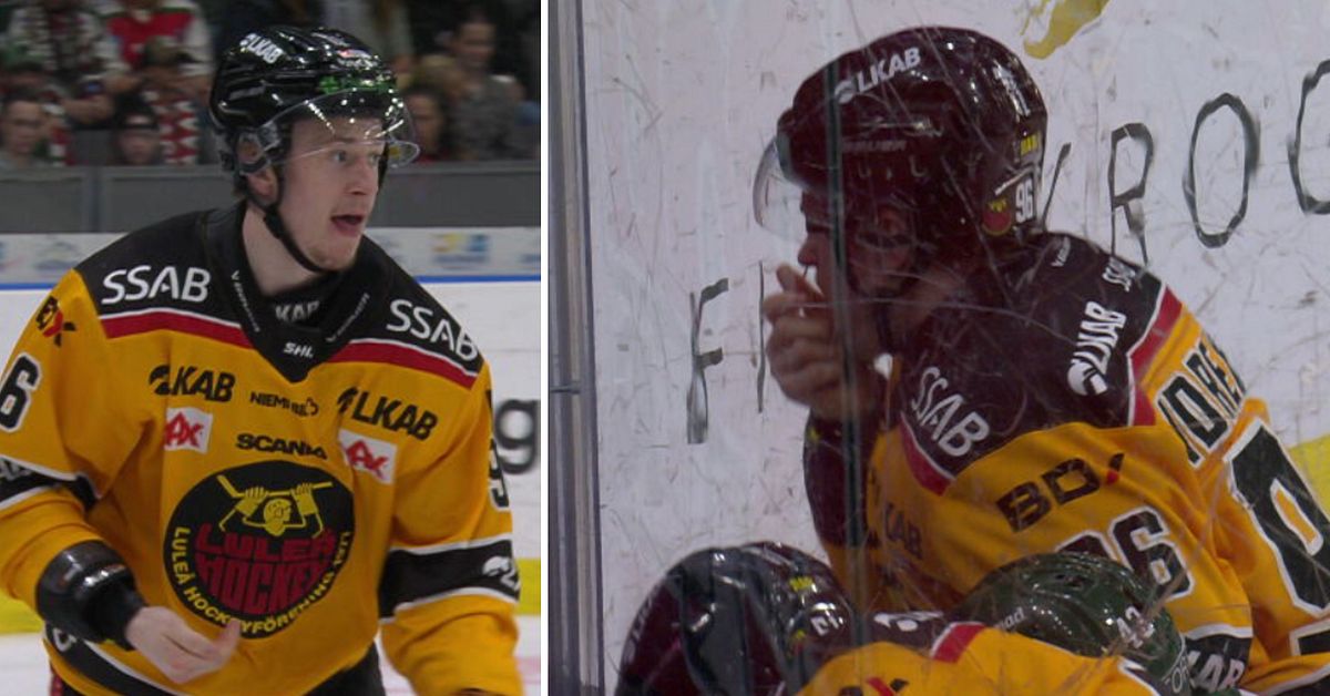Ishockey: Luleåforwarden tvingades spotta ut tänderna – Senaste nytt ...