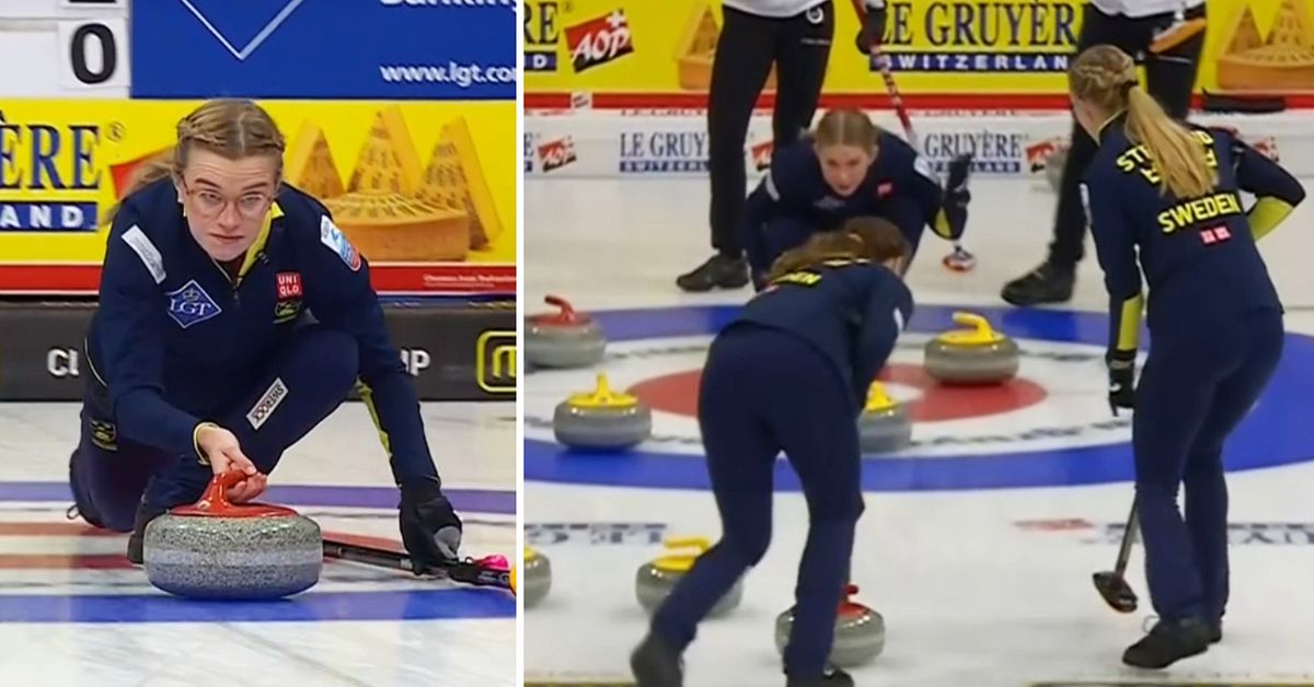 Curling: Sveriges lag Isabella Wranå möter Schweiz i curling-EM | SVT Sport