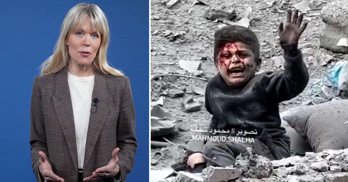 Videon på pojken Ali Faraj sprids – symbol för barns utsatthet i Gaza ...