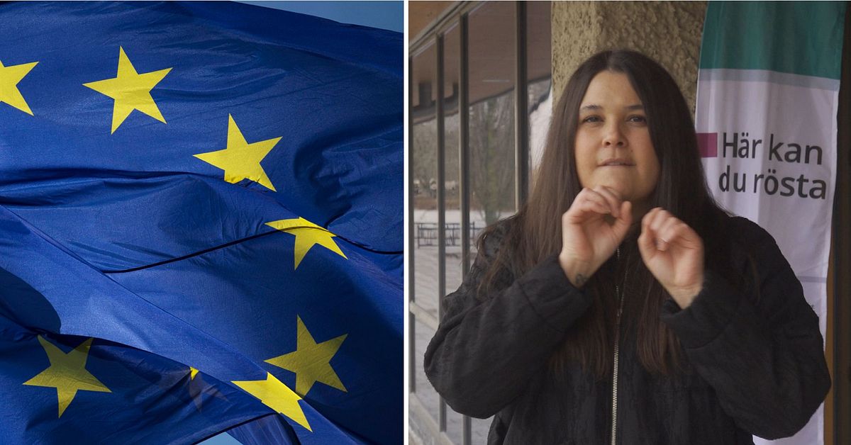 Så röstar du i EU-valet – reportern visar hur det går till | SVT Nyheter