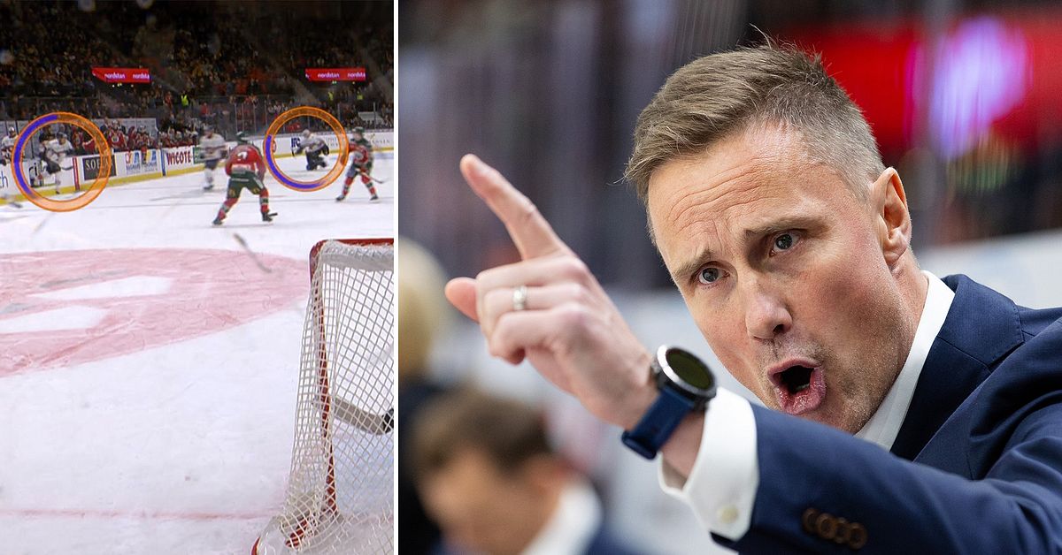 Ishockey: Därför rasade Roger Rönnberg efter avgörandet: ”Han är extremt frustrerad” | SVT Sport