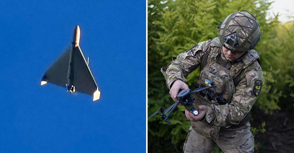 Allt större hot från drönare: ”Nato måste anpassa sig – fort” | SVT Nyheter