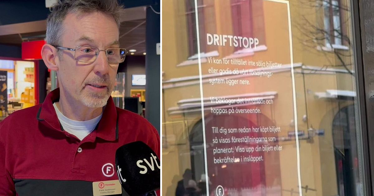 Filmstaden hackad – går inte att köpa biobiljetter | SVT Nyheter