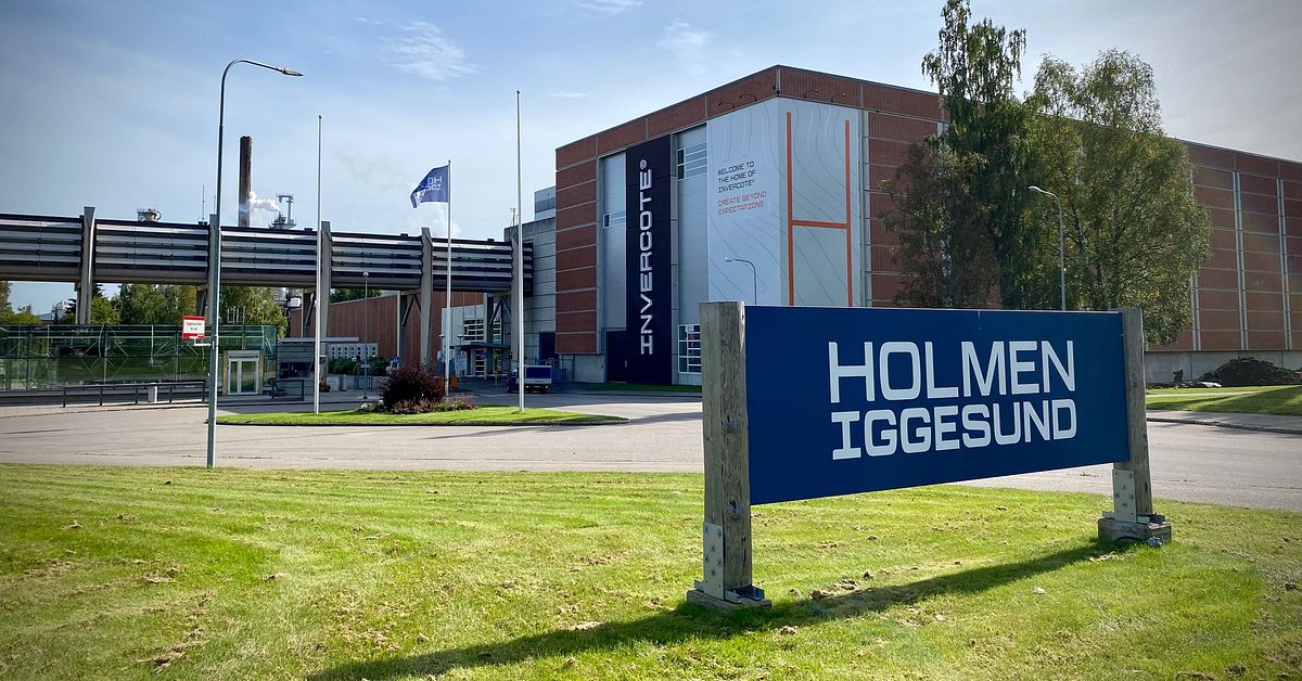 60 anställda varslas på Holmen Iggesund | SVT Nyheter