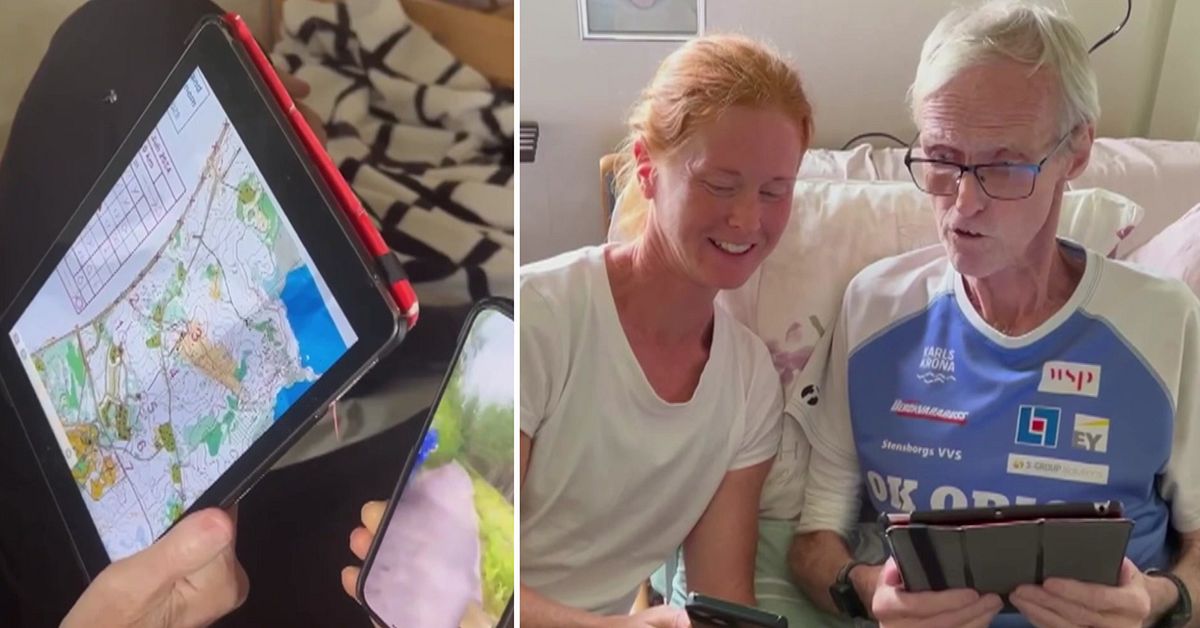 Här springer cancersjuke Karl-Axel sin sista orientering – från ...