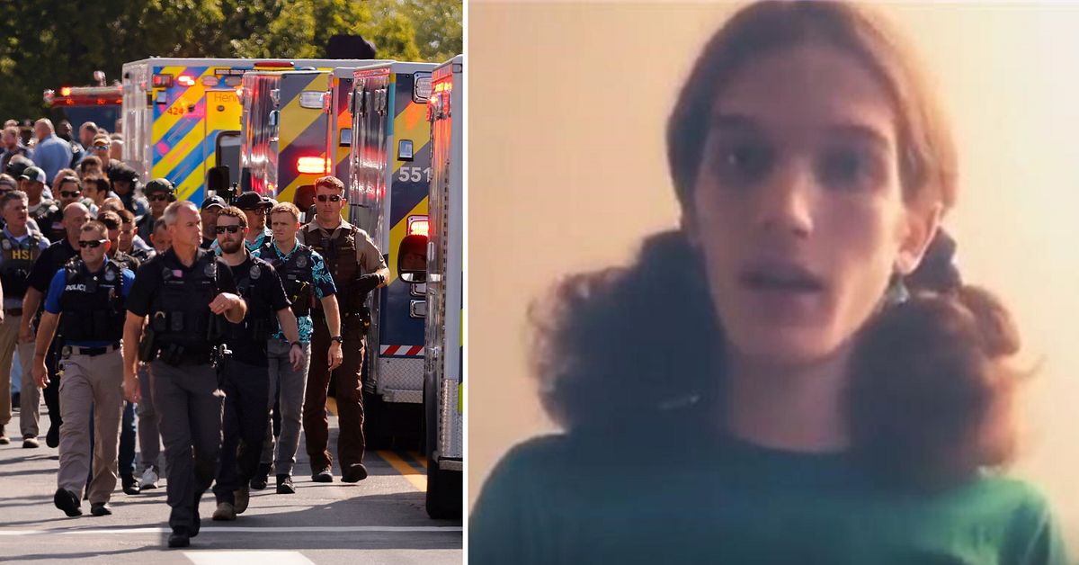 23-åringen sköt genom kyrkfönster – två barn dödades vid katolsk skola | SVT Nyheter