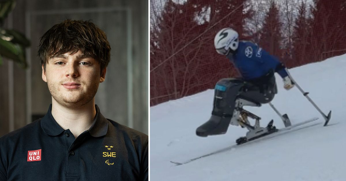 Sport: Elijah Primak siste man in i svenska Paralympics-truppen | SVT Sport
