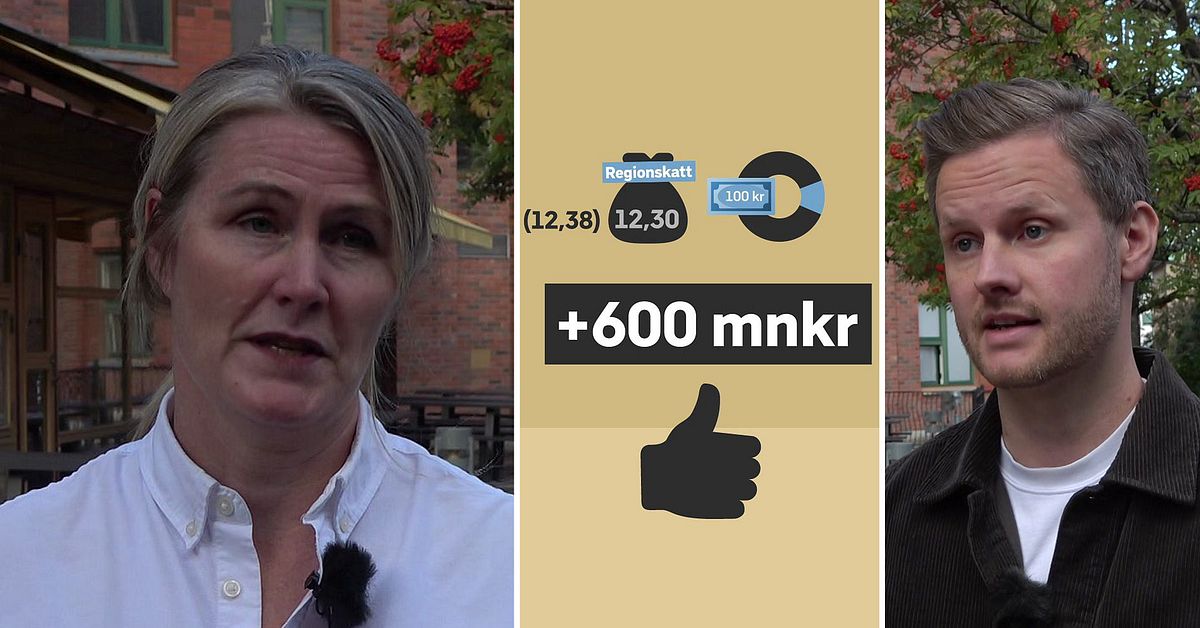 Region Örebro går 600 miljoner plus – Moderaterna vill sänka skatten | SVT Nyheter