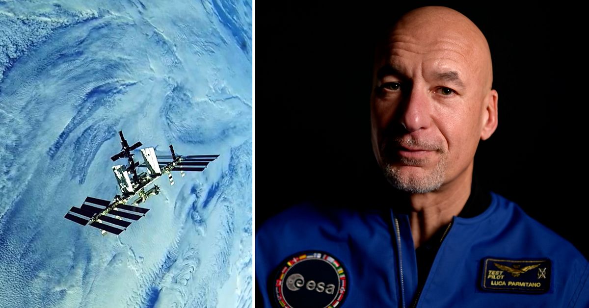 Astronauten berättar: Höll på att drunkna i rymden | SVT Nyheter