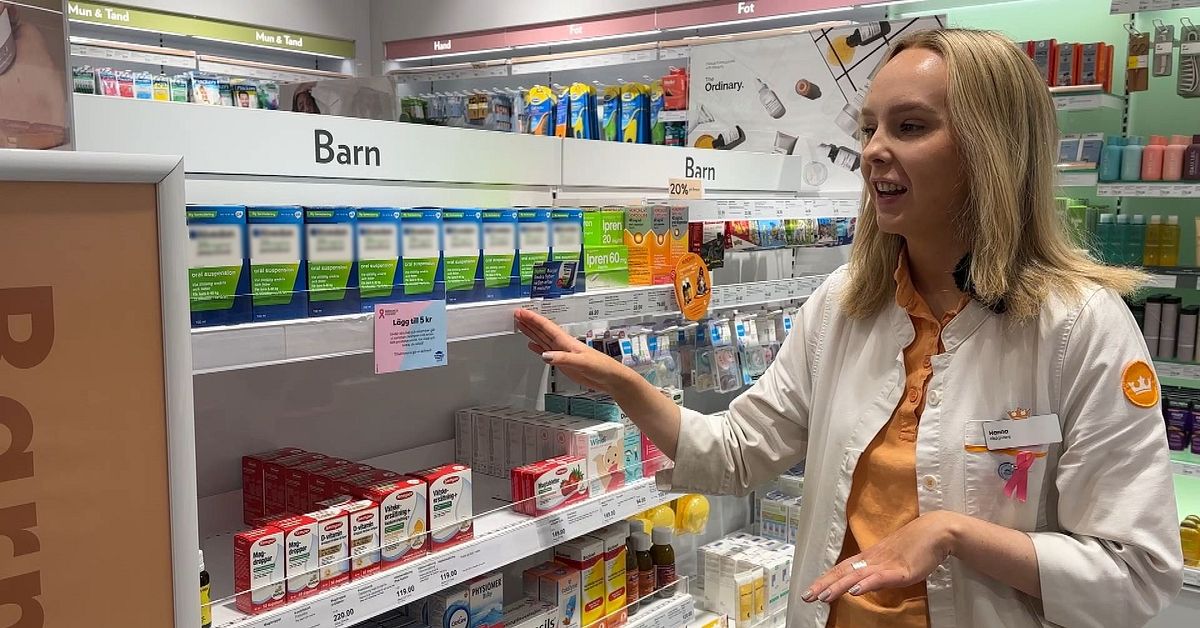 Brist på febernedsättande läkemedel för bebisar i Sverige: ”Får ...