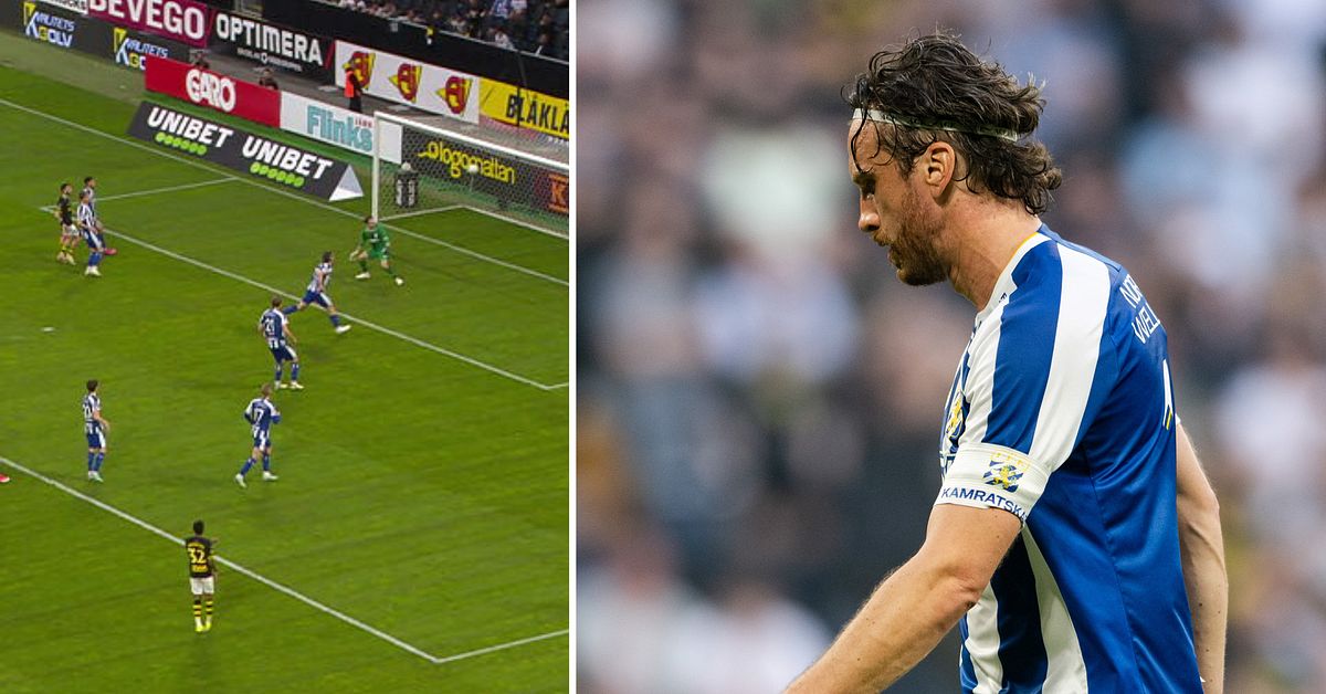 Fotboll: Dråpligt självmål av Gustav Svensson när AIK vann målfest mot IFK Göteborg | SVT Sport
