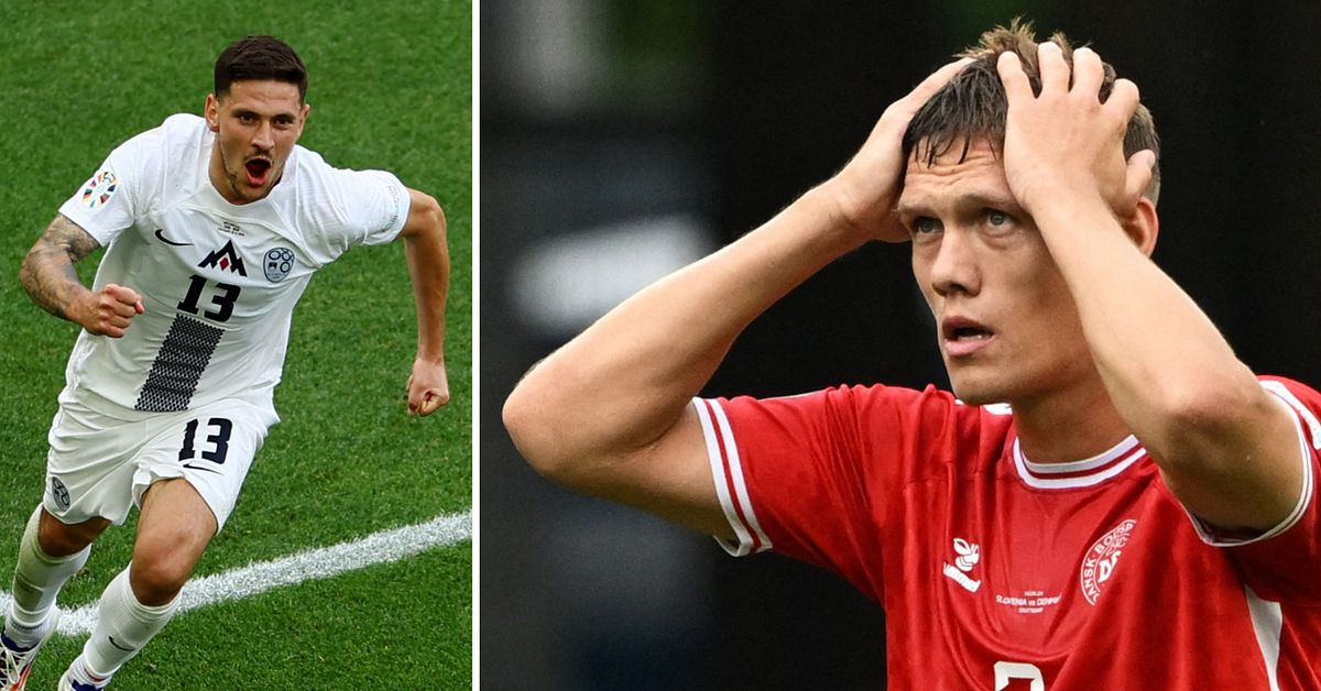 Fotboll: Erik Janza räddade poäng för Slovenien mot Danmark i EM ...