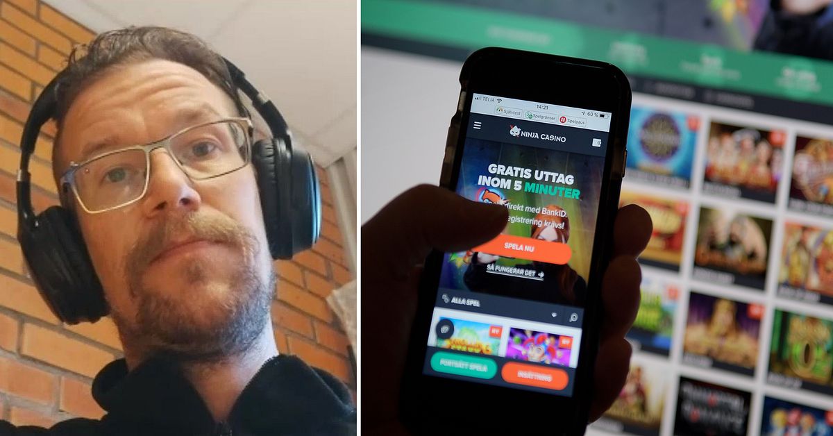 Johan spelade bort en dryg miljon – kämpar mot återfallen | SVT Nyheter