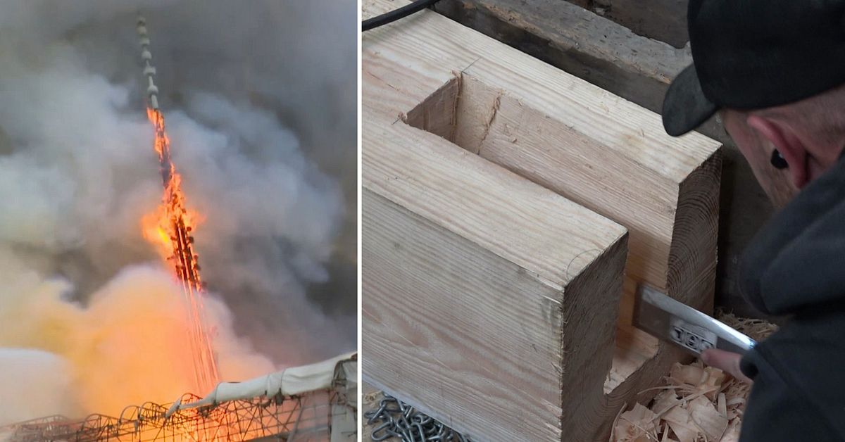 400 år gammal dansk ikon får nytt liv – med virke från Sverige | SVT ...