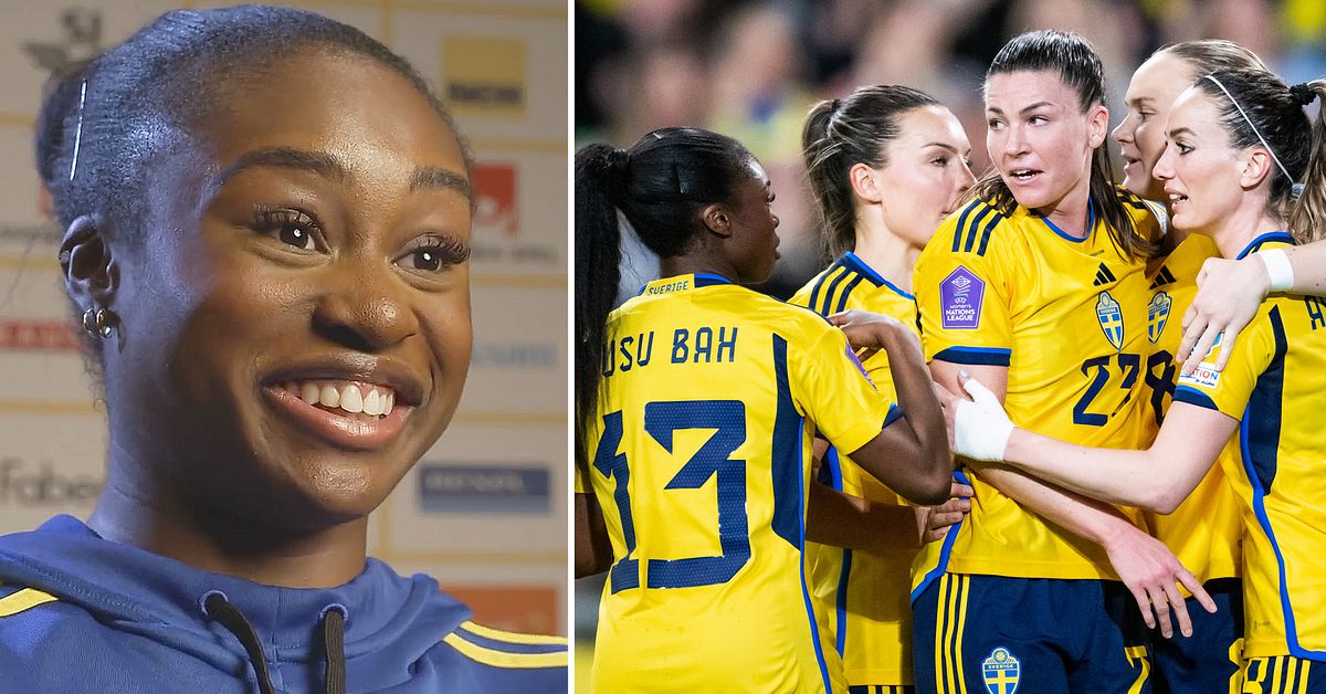 Fotboll: Monica Jusu Bah: ”Ge mig bollen så levererar jag” | SVT Sport
