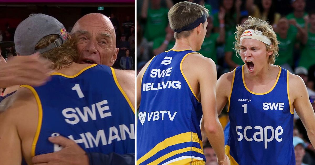 Beachvolleyboll: Svenska drömmen – David Åhman och Jonatan Hellvig till ...
