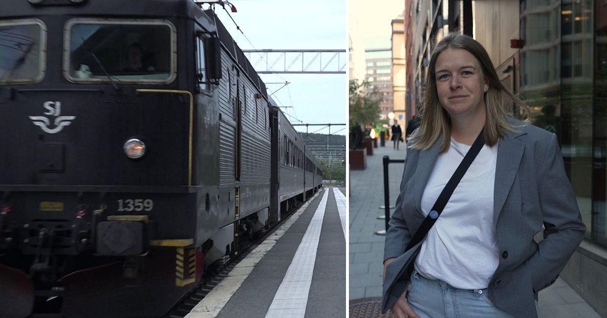 Linnéas namninsamling för att rädda nattågen mellan Göteborg och ...