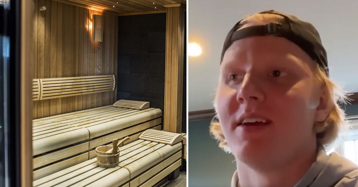 Ishockey: Rasmus Dahlins nya knep: Badar bastu varje dag | SVT Sport