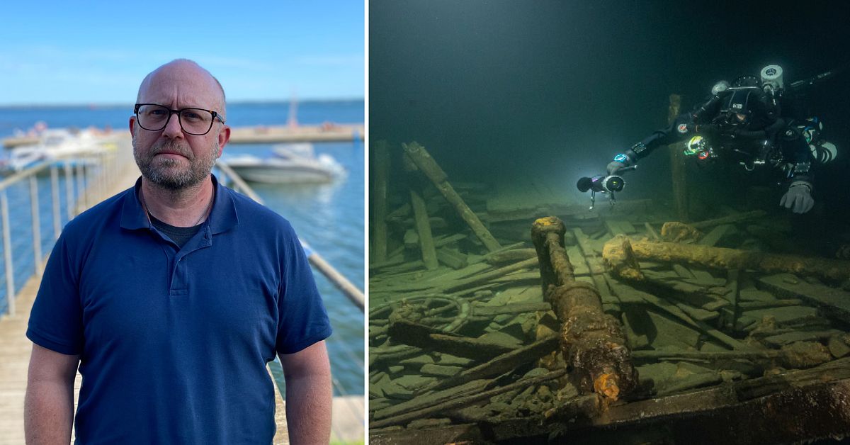 Vrak med 150-årig champagne – så skyddas spektakulära fyndet utanför ...