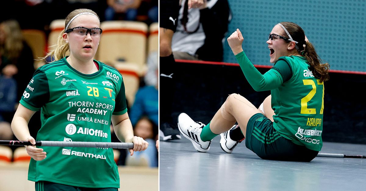 Innebandy: Systrarna Kauppi bakom Thorengruppens jättevändning | SVT Sport