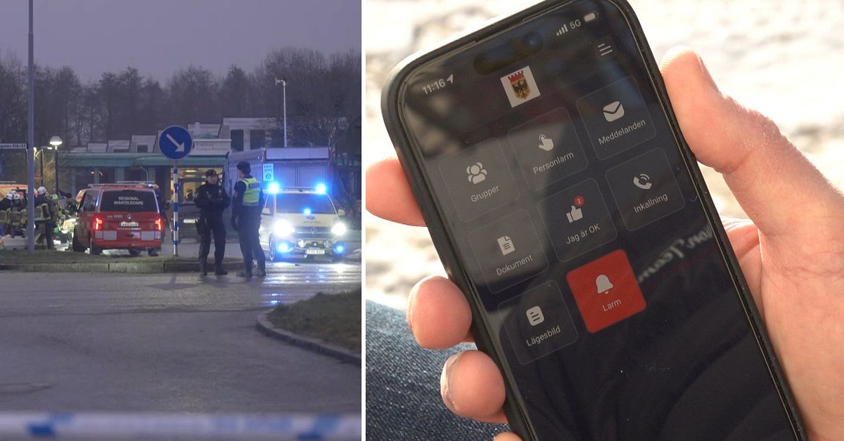 Uppgifter: Säkerhetsapp uppmanade till utrymning under skjutningen i ...
