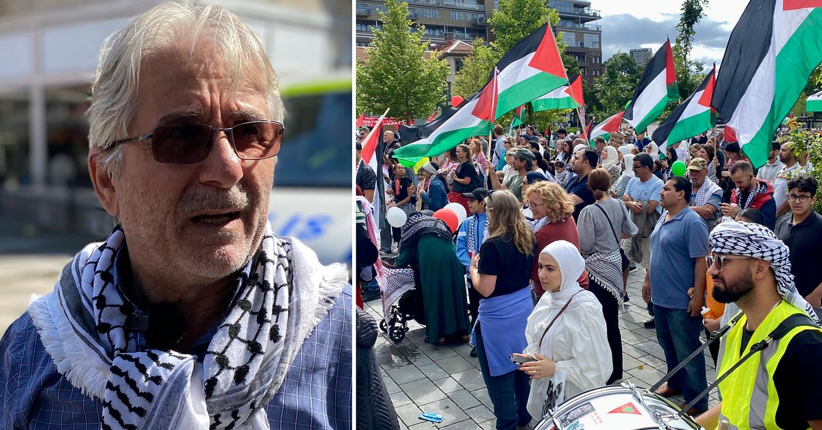 Kaled hamnade mitt i kaoset – här återvänder han till platsen för demonstrationen i Borås | SVT ...