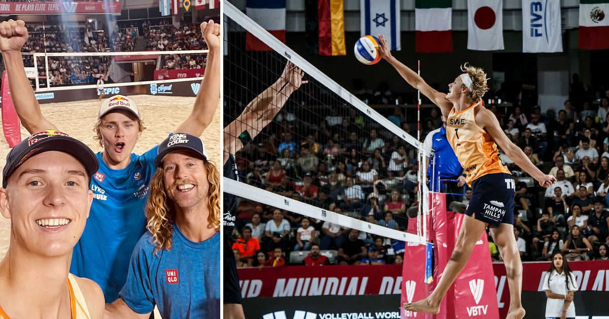 Beachvolleyboll: Ny titel för David Åhman och Jonatan Hellvig – klara ...