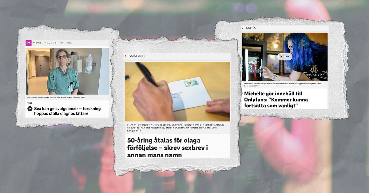 Sex Nyheter Om Sex Du Borde Ha Koll På Svt Nyheter