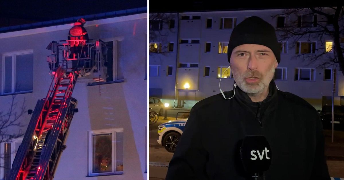 Minderårig gripen efter explosion i Farsta – boende evakuerades | SVT ...