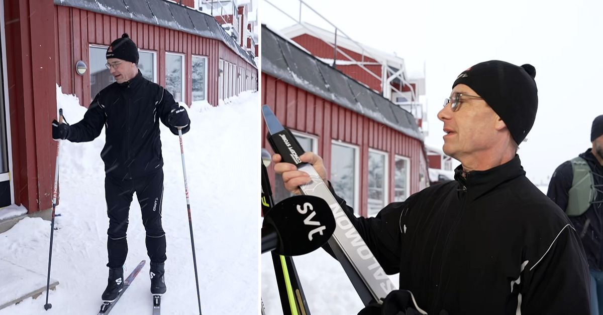 Statsministerns paus i skidspåret: ”Då kommer man trilla” | SVT Nyheter