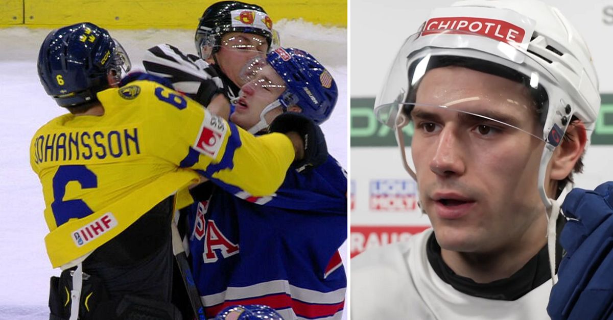 Ishockey: USA:s Cutter Gauthier möter Sverige igen – efter heta finalen: ”Kommer bli så – och ...